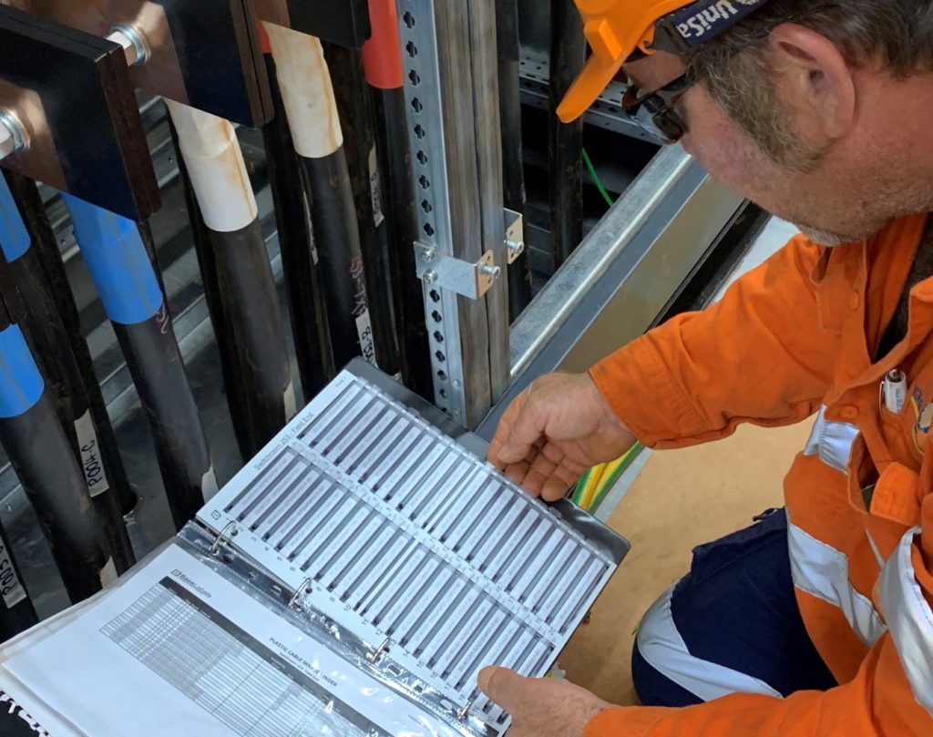 Plastic Cable Markers | Base Labels Australia Our sleeved Traffolyte ...